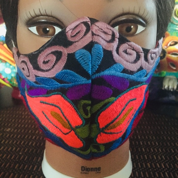 MEXICANA | Accessories | Authentic Mexican Embroidered Handmade ...